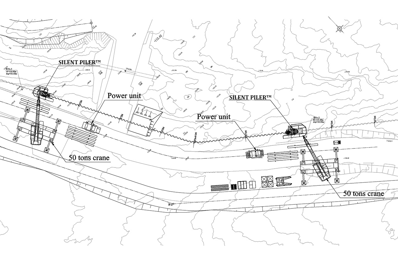 Disaster restoration (Channel installation) | GIKEN LTD.