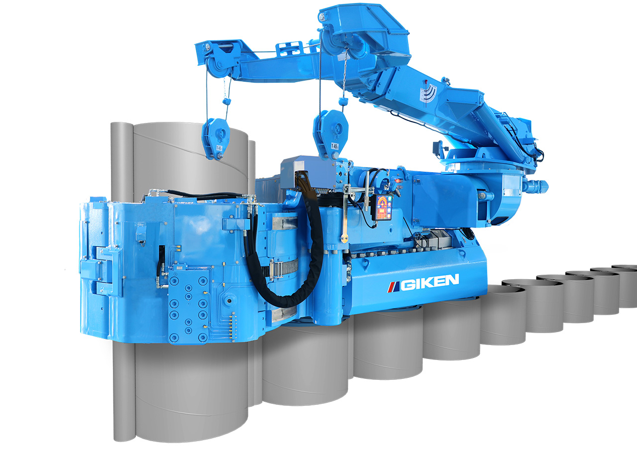 SILENT PILER ™ / The Latest Models | GIKEN LTD.