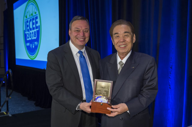 The Ceremony of the 2018 Ben C. Gerwick Award In Orlando Florida, USA ...