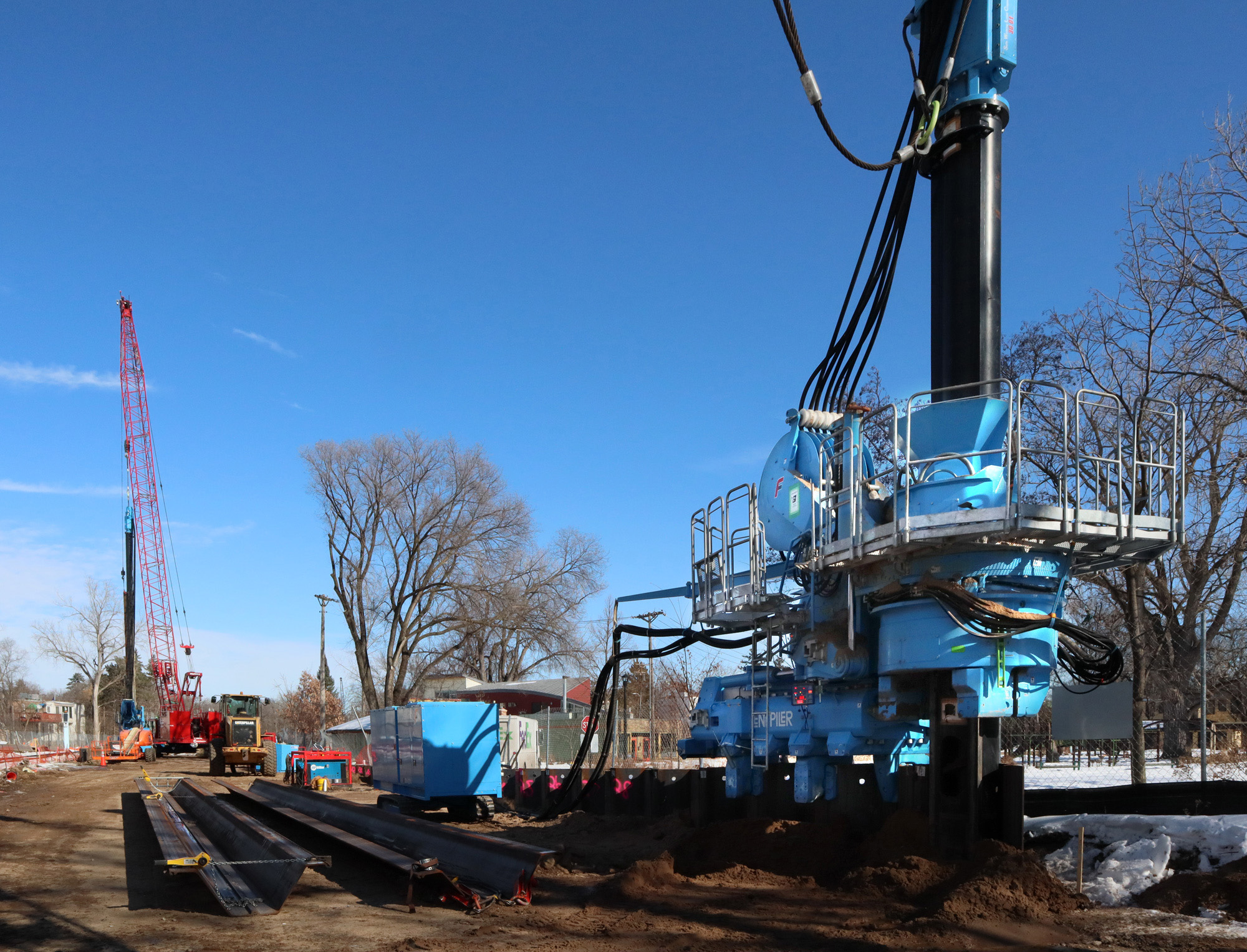 Press-in Method for railway extension project in Minnesota, U.S.A ...