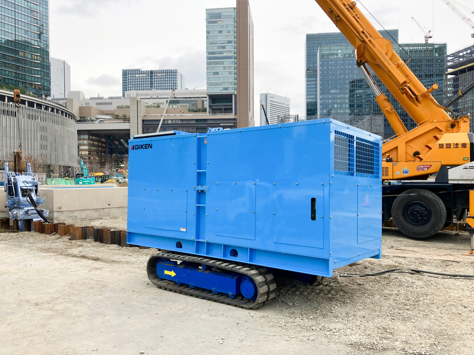 Development of a Battery-powered Electric Power Unit | GIKEN LTD.