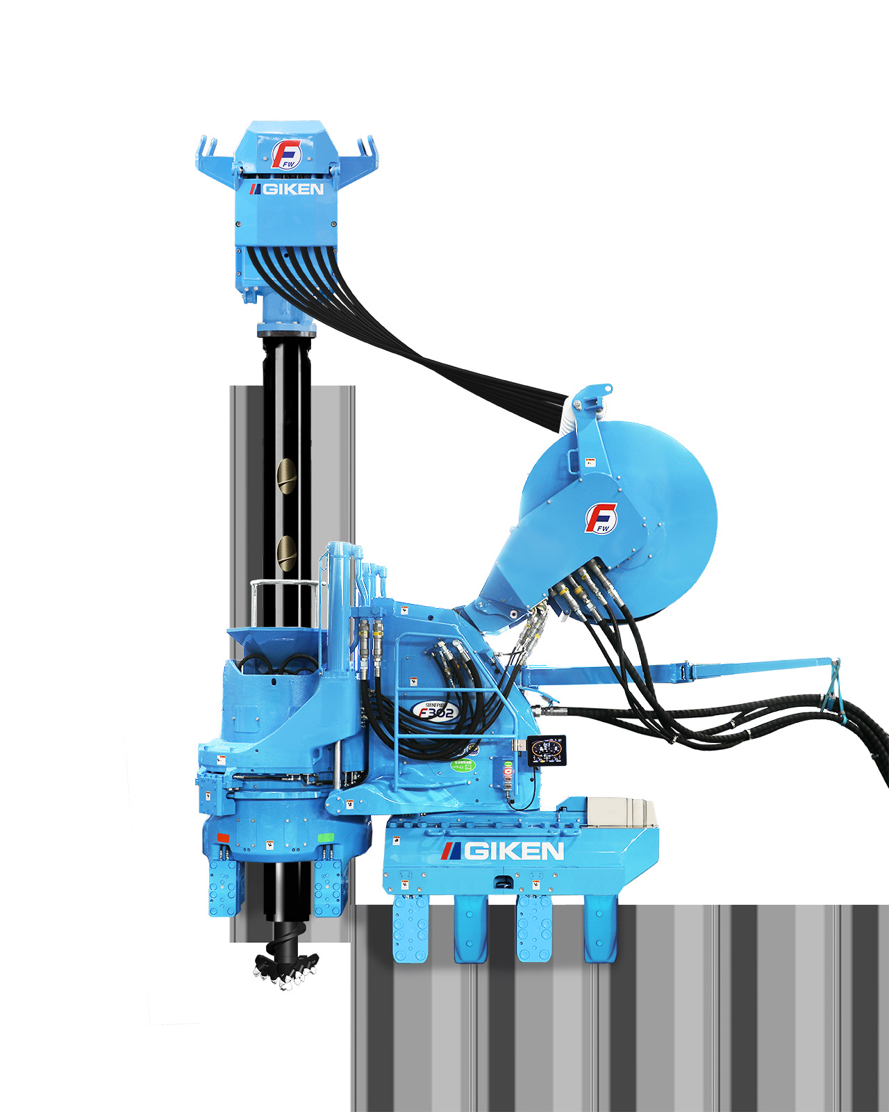 New SILENT PILER™ F302 Improves Construction Efficiency on Hard Ground ...