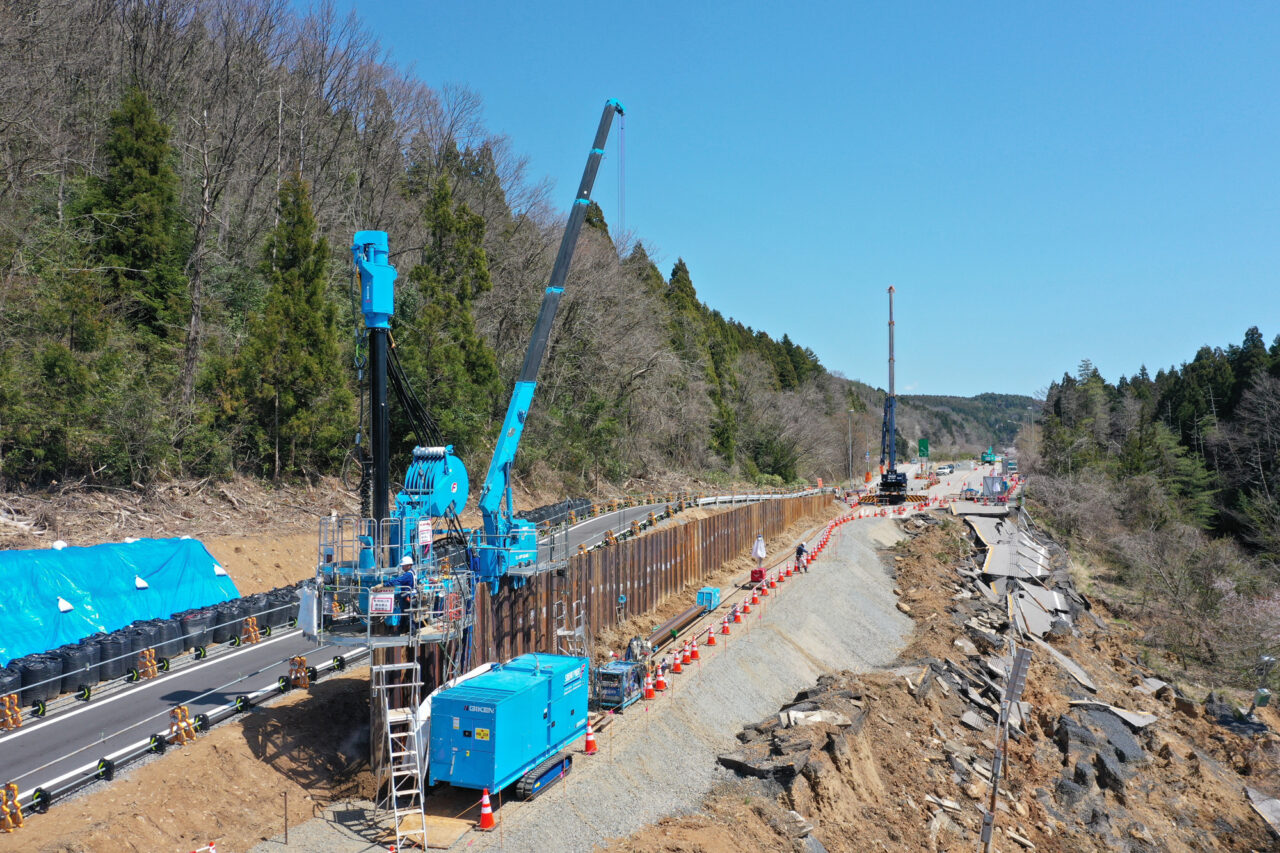 SILENT PILER™ and GRB System™ Employed to Clear Road That Collapsed in ...