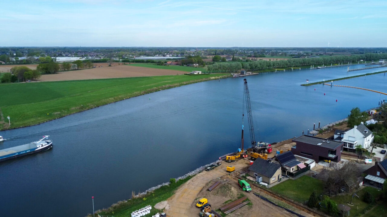 Adoption of Hard Ground Press-in Method in the Netherlands | GIKEN LTD.