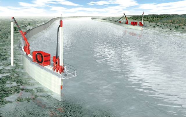 Concrete Sheet Pile Press-in Method | GIKEN LTD.