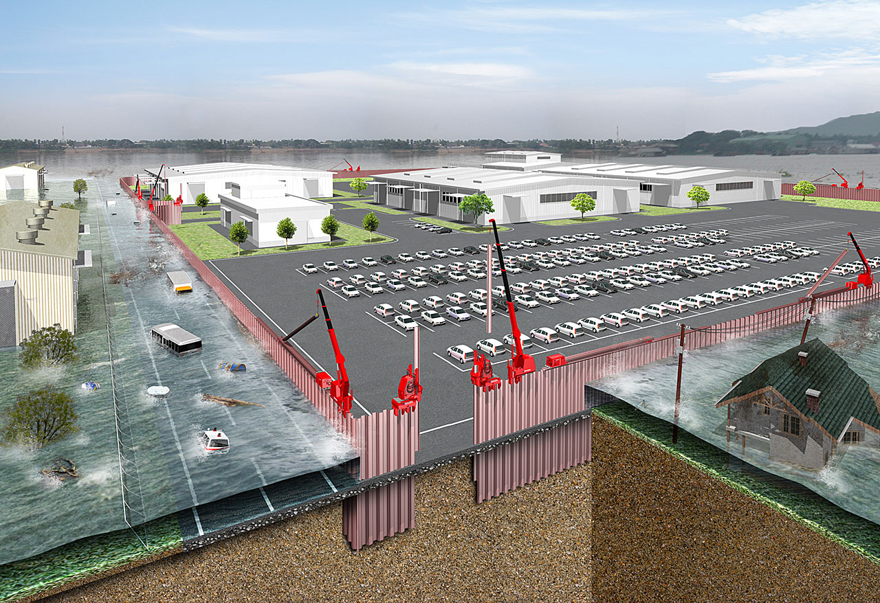Flood Defence | GIKEN LTD.