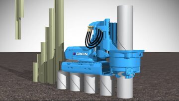 Initial Piling (Gyropress Method) | GIKEN LTD.