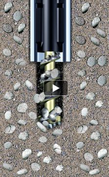 Press-in with Integral Augering | GIKEN LTD.