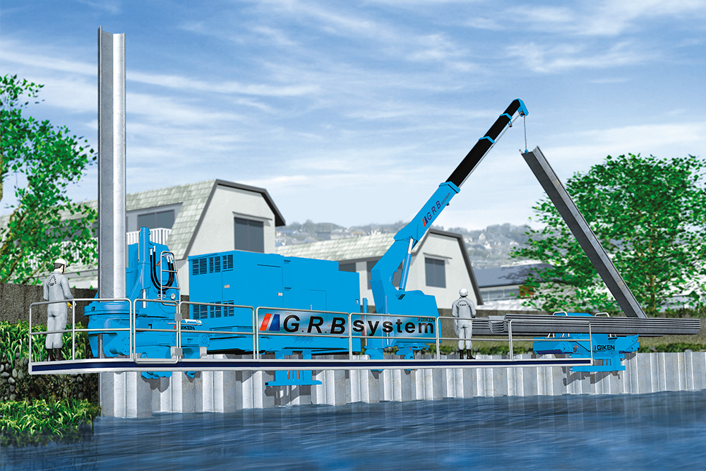 「仮設レス」GRBシステム – 株式会社 技研製作所 – GIKEN